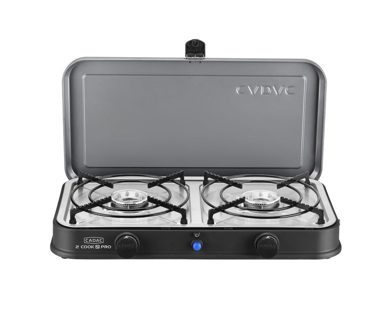 Cadac 2 Cook 2 Pro Stove QR | Dual Burner Camping BBQ & Tabletop Stove ...