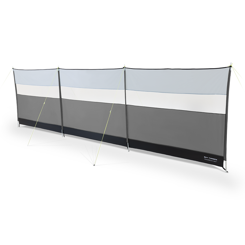 Kampa Windbreak Fog Grey – World Of Camping