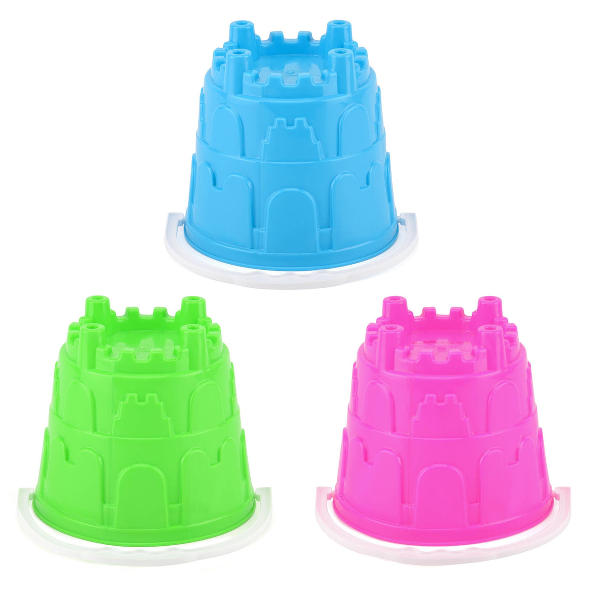 Small Round Castle Beach Bucket – World Of Camping