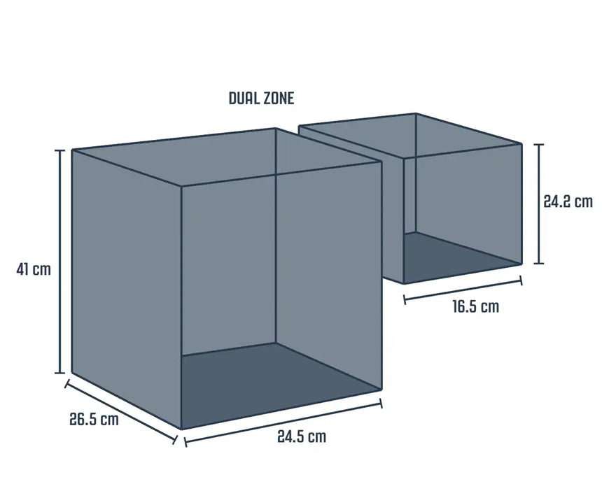 Outwell Cool Box Arctic Chill 41 Dual Zone Compression Cooler – World ...