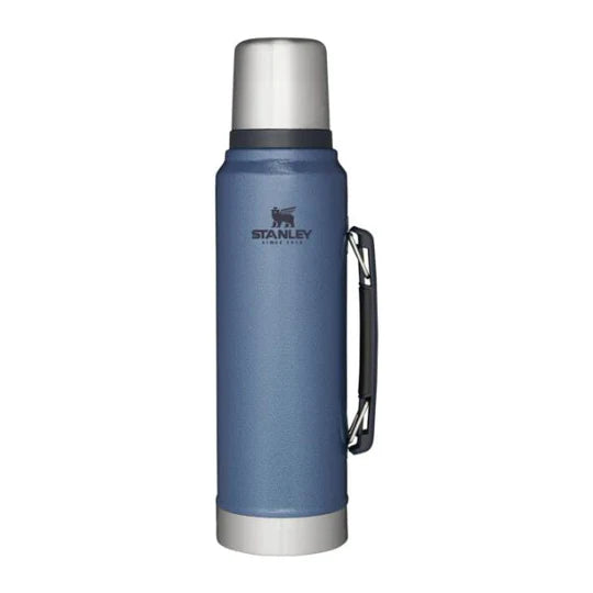 Stanley Classic Legendary Bottle | 1.0L Hammertone Lake – World Of Camping