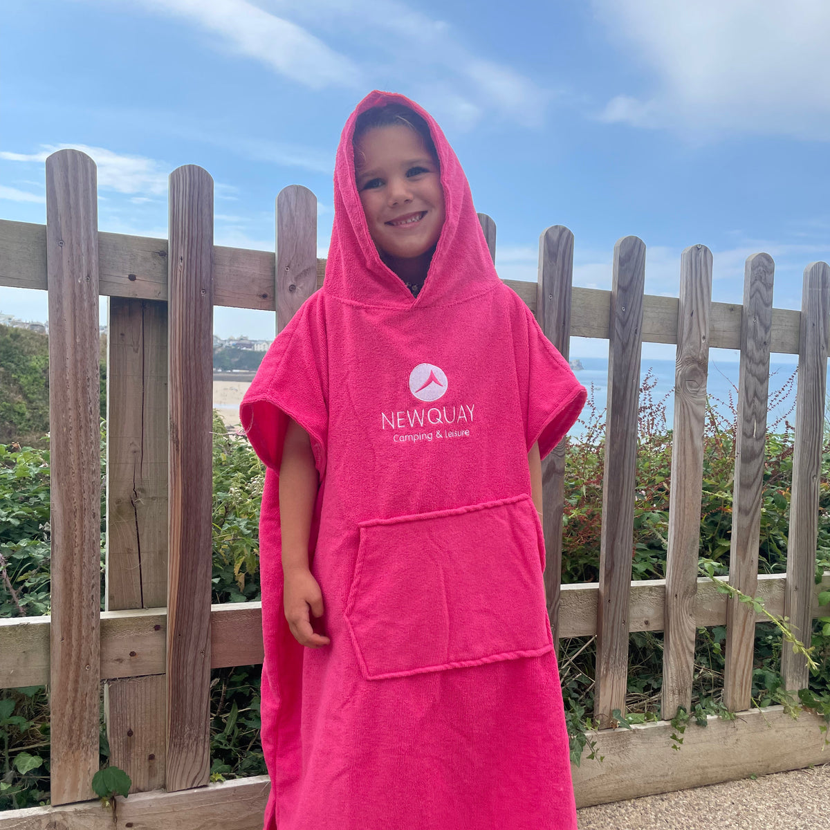 Surf State Kids Towelled Changing Robe – World Of Camping