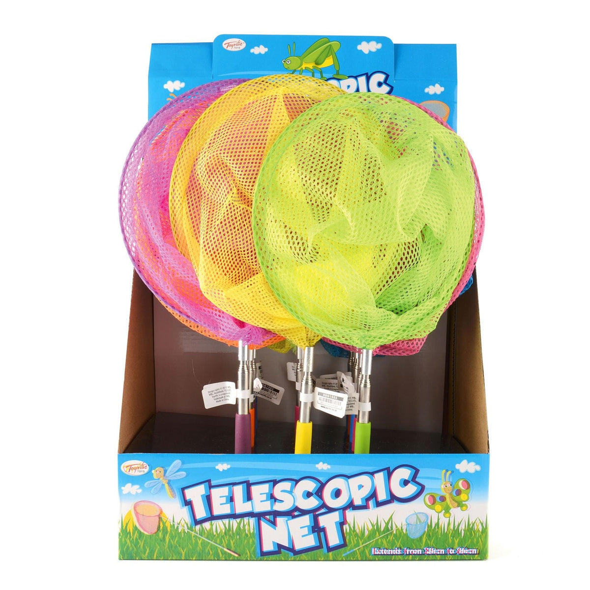 Yello Telescopic Extending Fishing Net | Beach Toys – World Of Camping